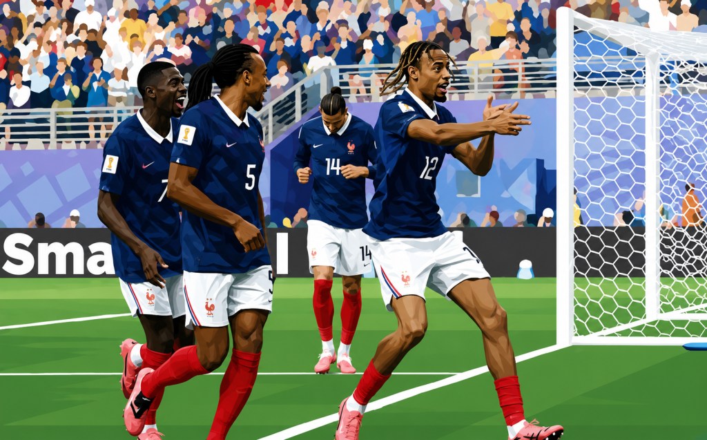 Mbappe shines! Potters’ men manhandled. France advance! – Pitchside post